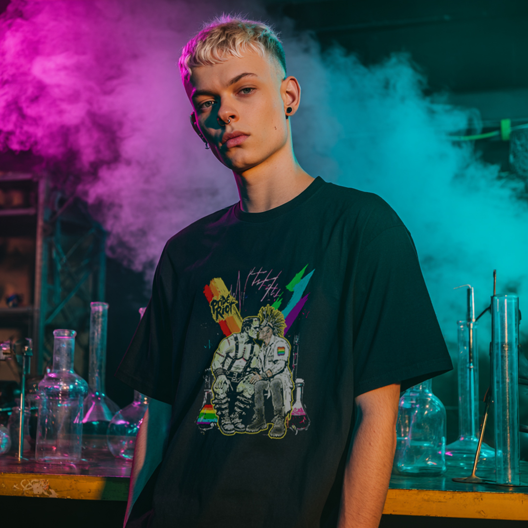 Queer Frankenstein Punk Pride Tee | Pride Riot – Pride Riot Official